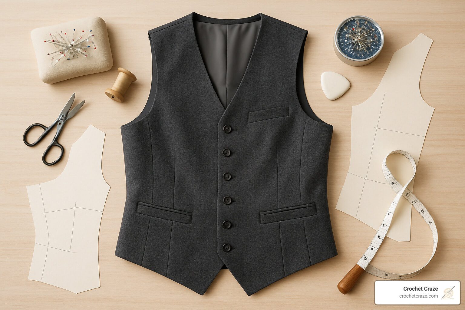 Free Waistcoat Patterns That'll Have You in Stitches