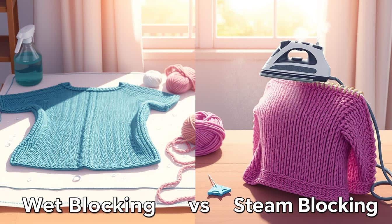 Wet Blocking vs Steam Blocking: The Ultimate Guide for Knitters